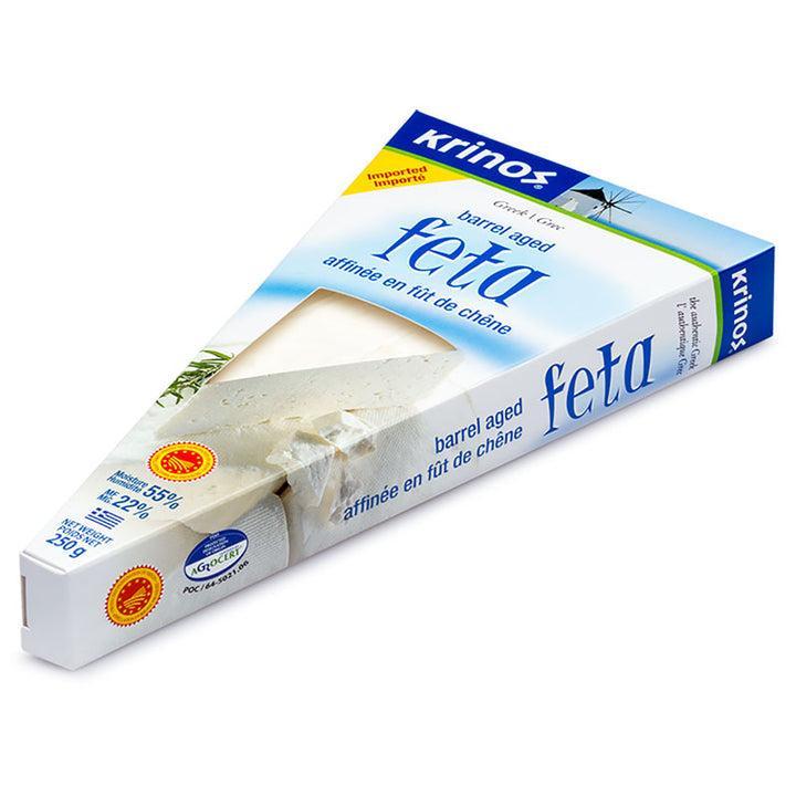Shop All Natural Greek Feta Barrel Cheese / Grcka Feta 250g (Krinos) online - MezeHub