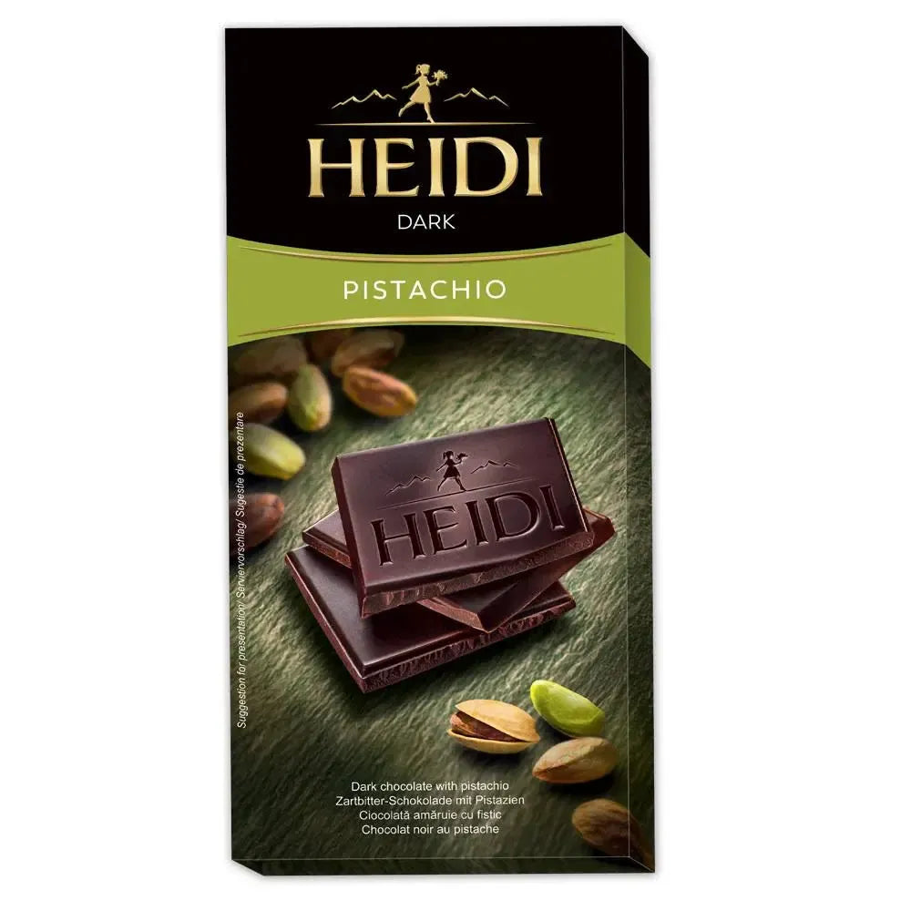 Shop Heidi Dark Chocolate with Pistachio 80g (Heidi) online - MezeHub