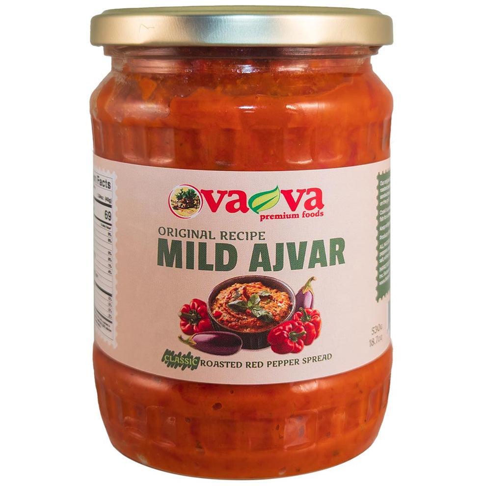Shop Original Recipe MILD Ajvar 530g (Va-Va) online - MezeHub