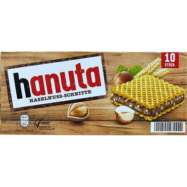 Shop Hanuta Hazelnut Chocolate Wafers 220g (Ferrero) online - MezeHub