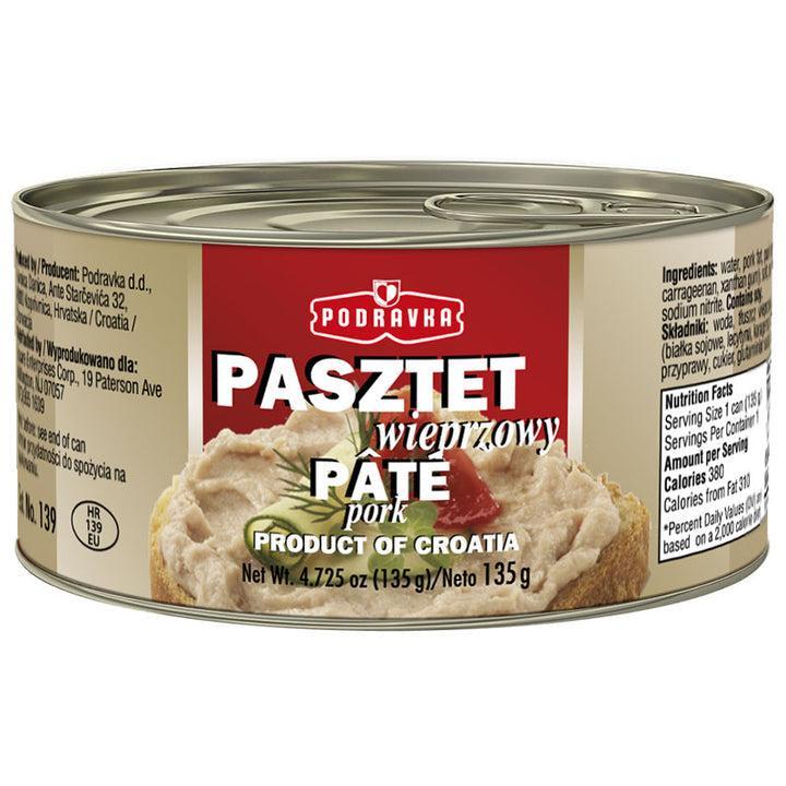 Shop Liver Pate Jetrena Pasteta 135g (Podravka) online - MezeHub