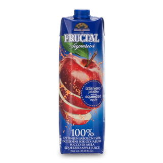 Shop Superior 100% Apple Juice 1L (Fructal) online - MezeHub