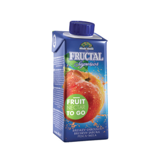 Shop Nectar PEACH TETRA PAK 200ml (Fructal) online - MezeHub