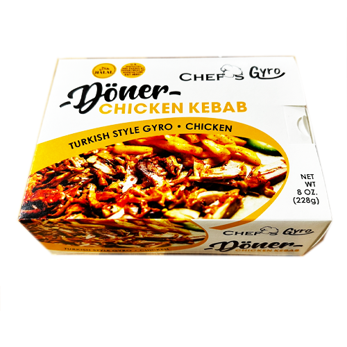 Shop Gyro Chicken Kebeb (Box) 226g (Chef's) online - MezeHub