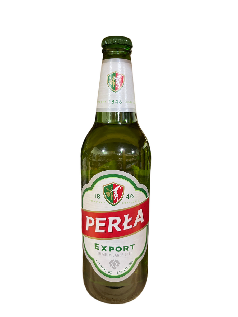 Shop Perla Premium Lager Beer 0.5L Bottle (Perla) online - MezeHub