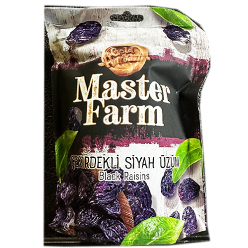 Shop Master Farm BLACK RAISINS 140g (MASTER FARM) online - MezeHub