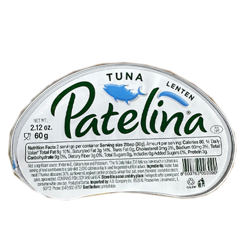 Shop Neoplanta Tuna Pate PATELINA CLASSIC 60g (Neoplanta) online - MezeHub