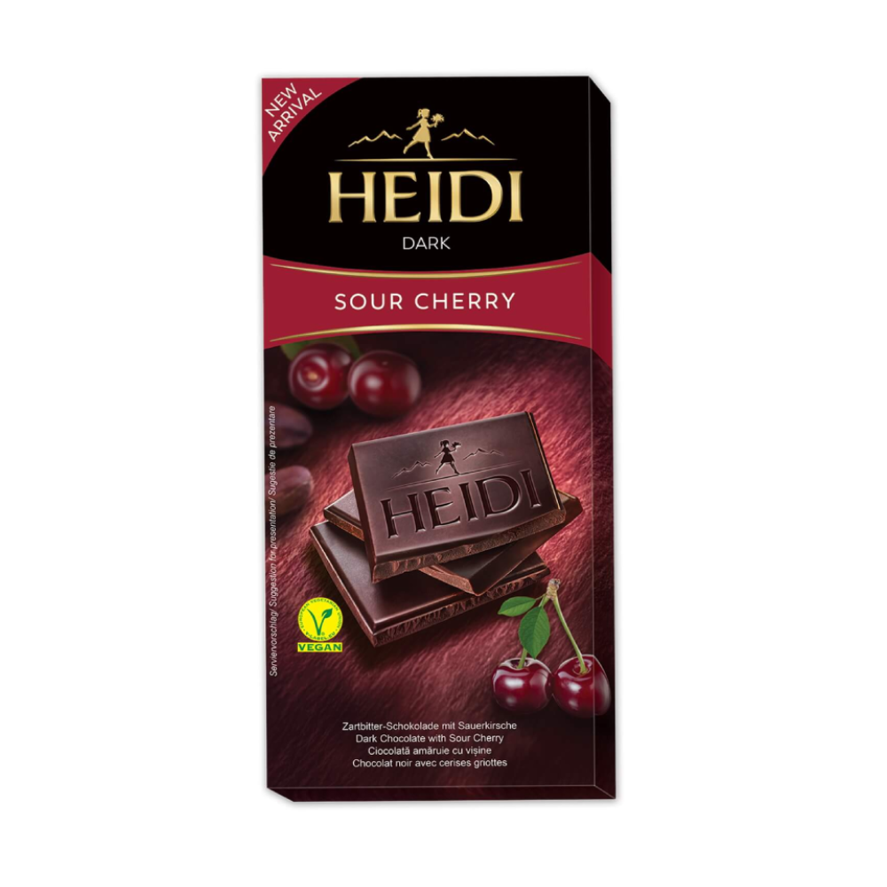 Shop Heidi Dark Chocolate Sour Cherry 80g (Heidi) online - MezeHub