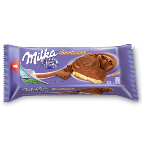 Shop Milka Choco Dessert Mousse Jaffa Cakes 128g (Milka) online - MezeHub