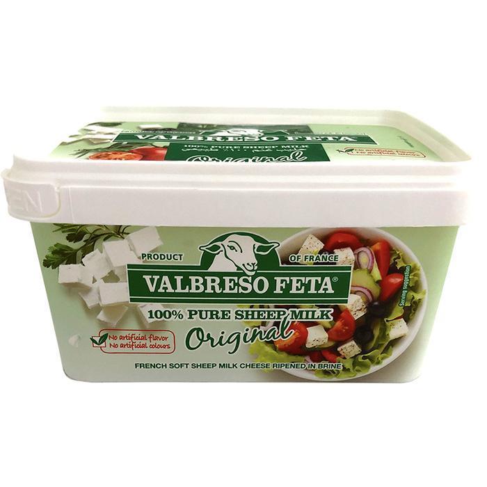 Shop Valbreso French Sheep Feta Cheese 400g (Valbreso) online - MezeHub