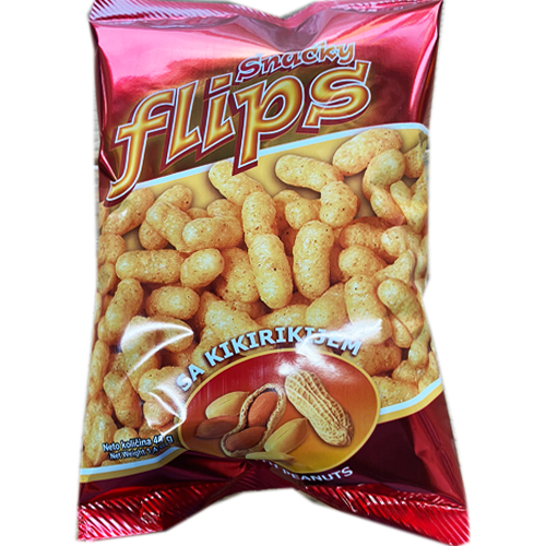 Shop Snacky Flips w. peanuts 40g (AS) online - MezeHub