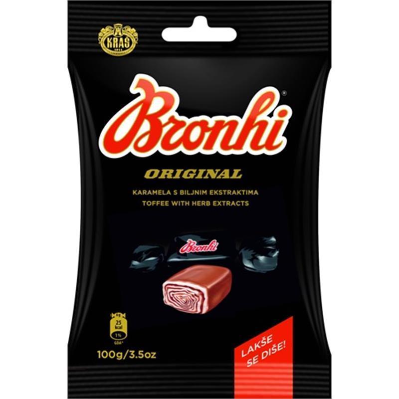 Shop Bronhi Toffee ORIGINAL 100g (Kras) online - MezeHub