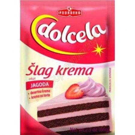 Shop Dolcela Strawberry Whipped Cream Powder / Slag Krema Jagoda 66g ...