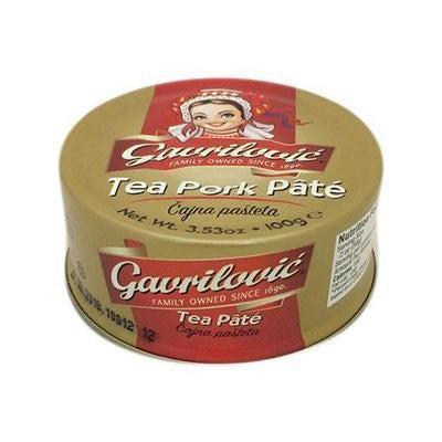 Shop Tea Time Pork Pate Cajna 100g (Gavrilovic) online - MezeHub