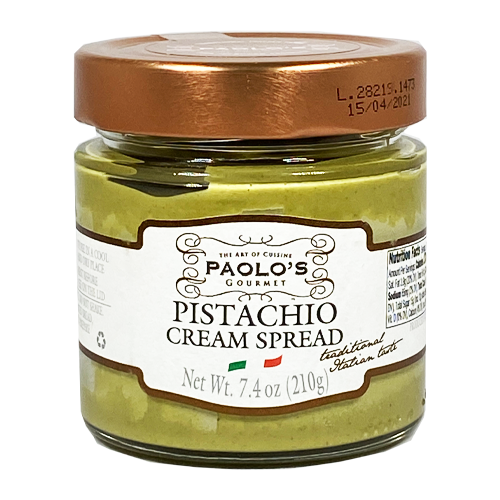 Shop Pistachio Cream Spread 210g (Paolo's) online - MezeHub