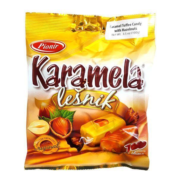 Shop Hazelnut Toffee / Karamela Lesnik 100g (Pionir) online - MezeHub