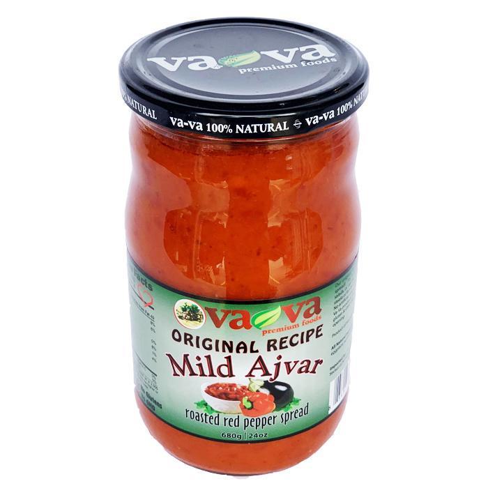 Shop Original Recipe MILD Ajvar 680g (Va-Va) online - MezeHub